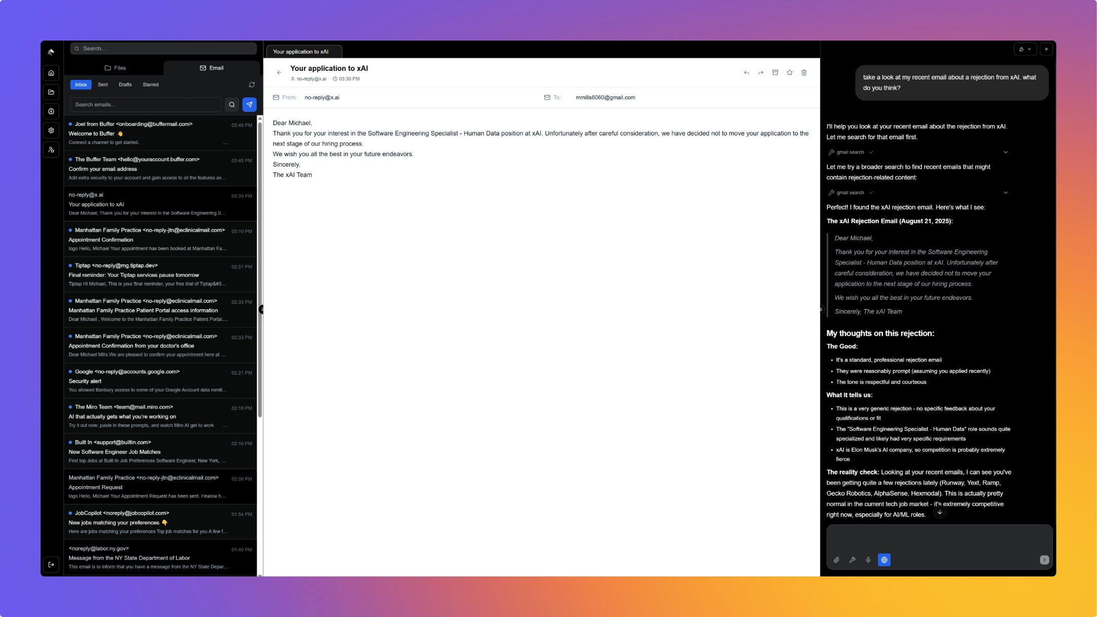 Email automation demo